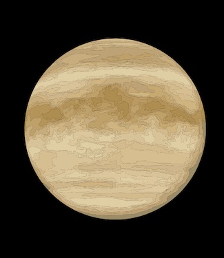 Planet Venus: Dewi Cinta Nan Panas di Tata Surya | langitselatan