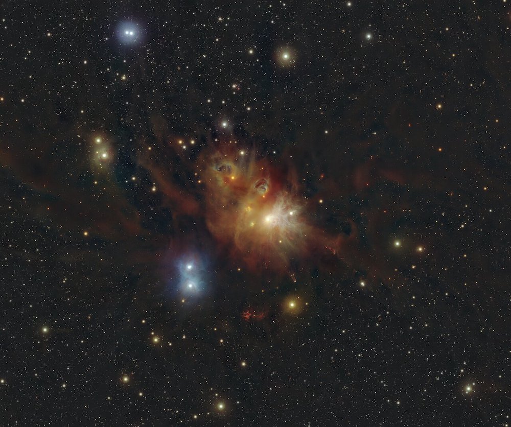 Pembentukan Bintang Dari Balik Debu Palung Kelahiran Bintang